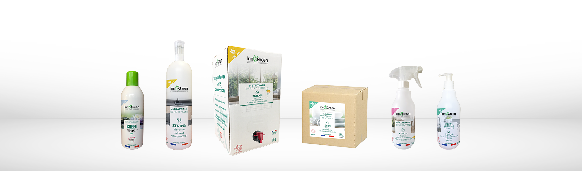 Innogreen® - solutions d'hygiène écoresponsable